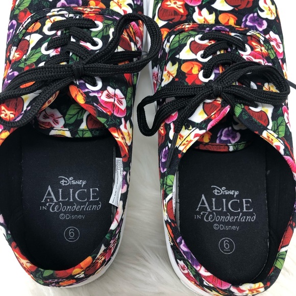 Disney | Shoes | Disney Alice In Wonderland Sneakers | Poshmark